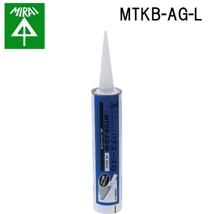 【楽天市場】(5/20は抽選で100％P還元)未来工業 MTKB-AG-L タイカブラックパテエースG 1本 MIRAI：住設と電材の洛電マート