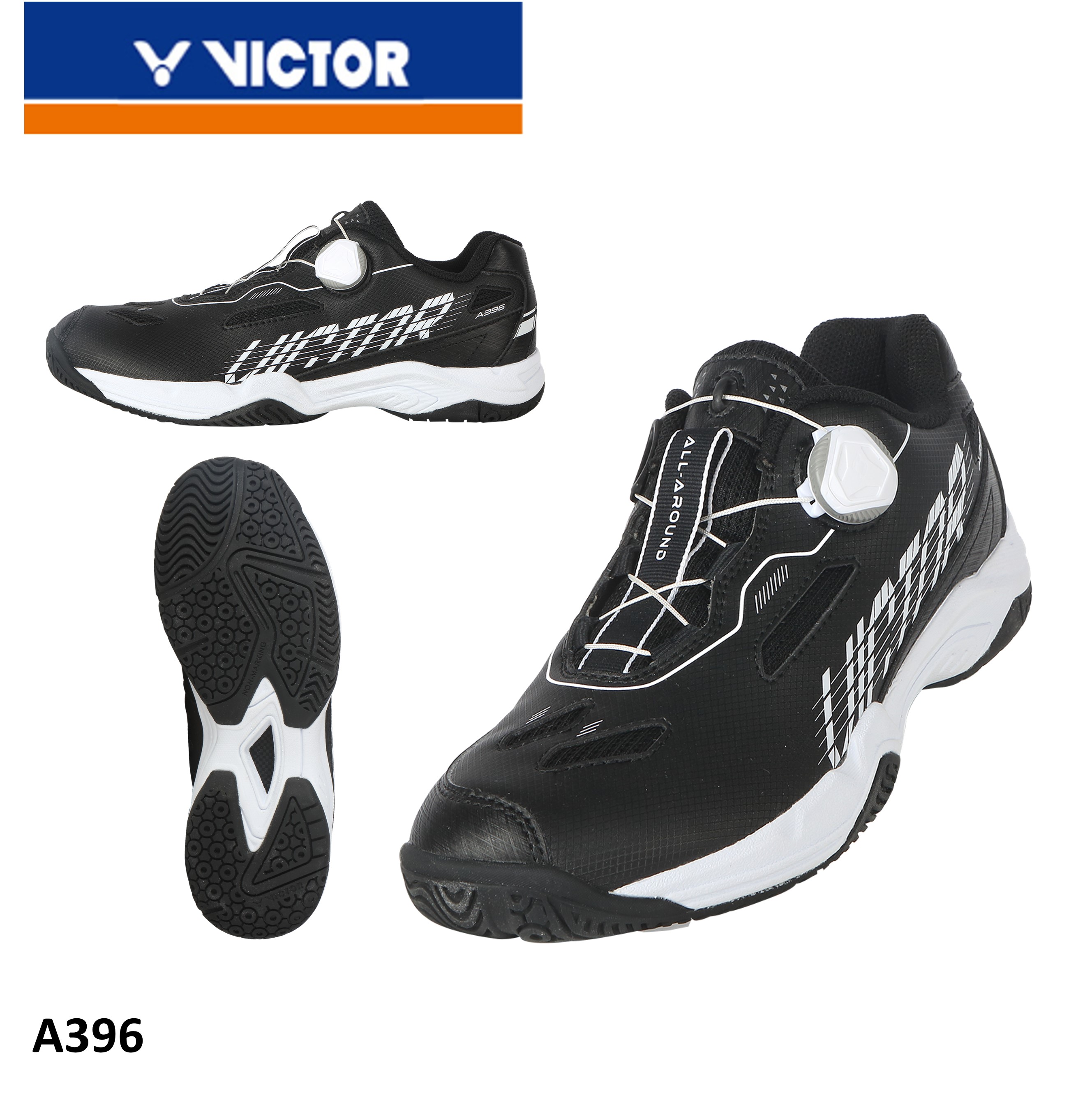 【楽天市場】ビクター VICTOR バドミントンシューズ シューズ A396 バドミントン：ラケットショップハマナカ