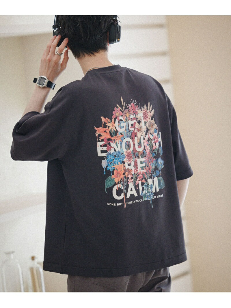【楽天市場】【SALE／20%OFF】(M)スムースフラワーフォトTSS RAGEBLUE レイジブルー トップス カットソー・Tシャツ グリーン ブラック ホワイト【RBA_E ...
