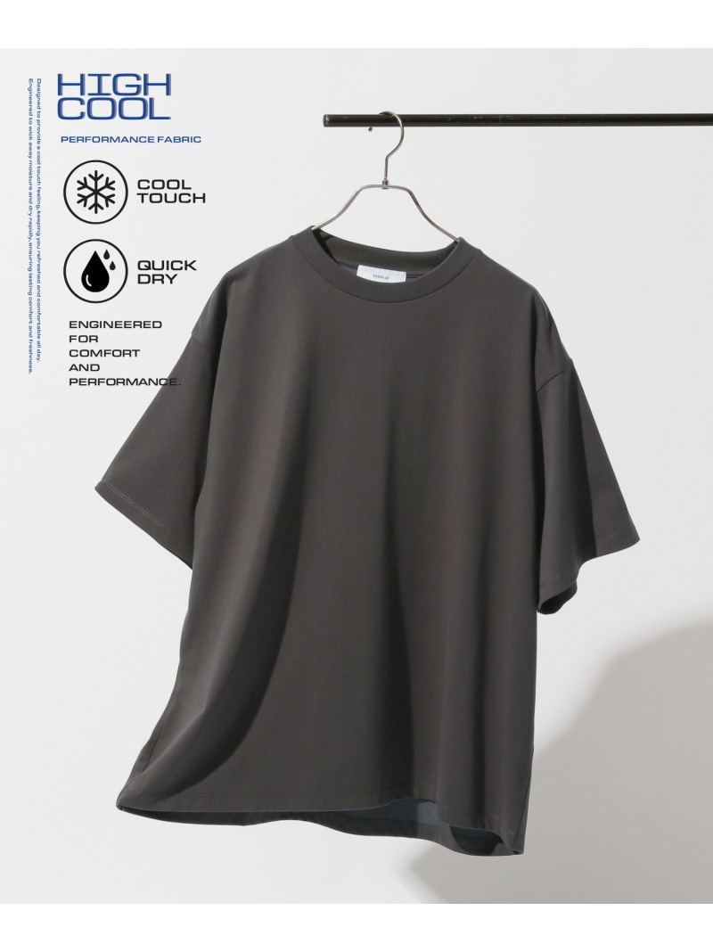 【楽天市場】＜接触冷感機能付き＞【HIGH COOL/ハイクール】シルキーソリッドTシャツ RAGEBLUE レイジブルー トップス カットソー・Tシャツ ブラウン ブラック ホワイト グレー ...
