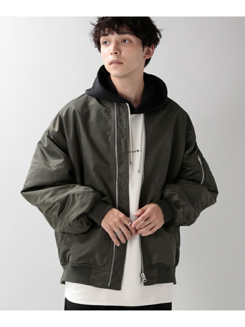 【楽天市場】【SALE／50%OFF】(M)SORONA BIG MA-1 RAGEBLUE レイジブルー ジャケット・アウター MA-1 ブラック ホワイト カーキグリーン【RBA_E ...