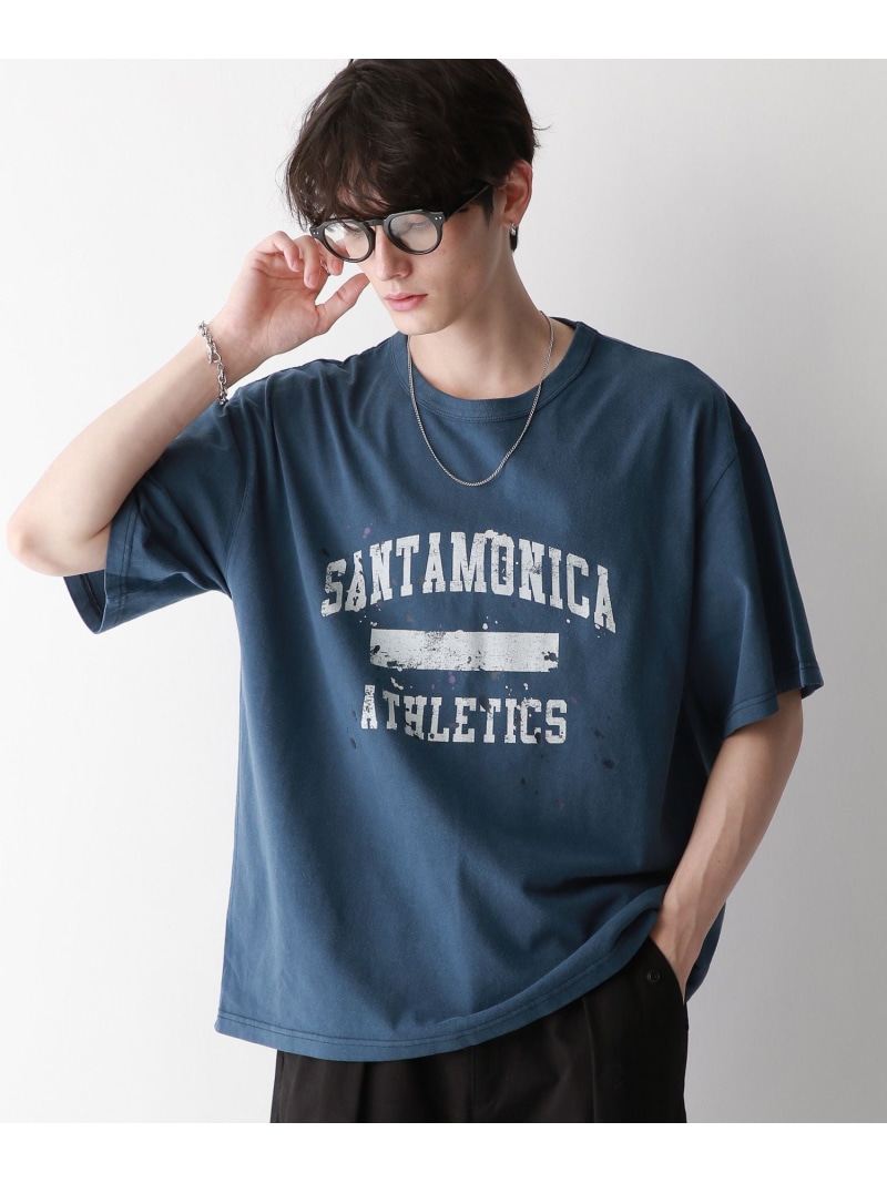 【楽天市場】【SALE／30%OFF】カレッジロゴ/ペイントTシャツ RAGEBLUE レイジブルー トップス カットソー・Tシャツ グレー ネイビー【RBA_E】[Rakuten ...