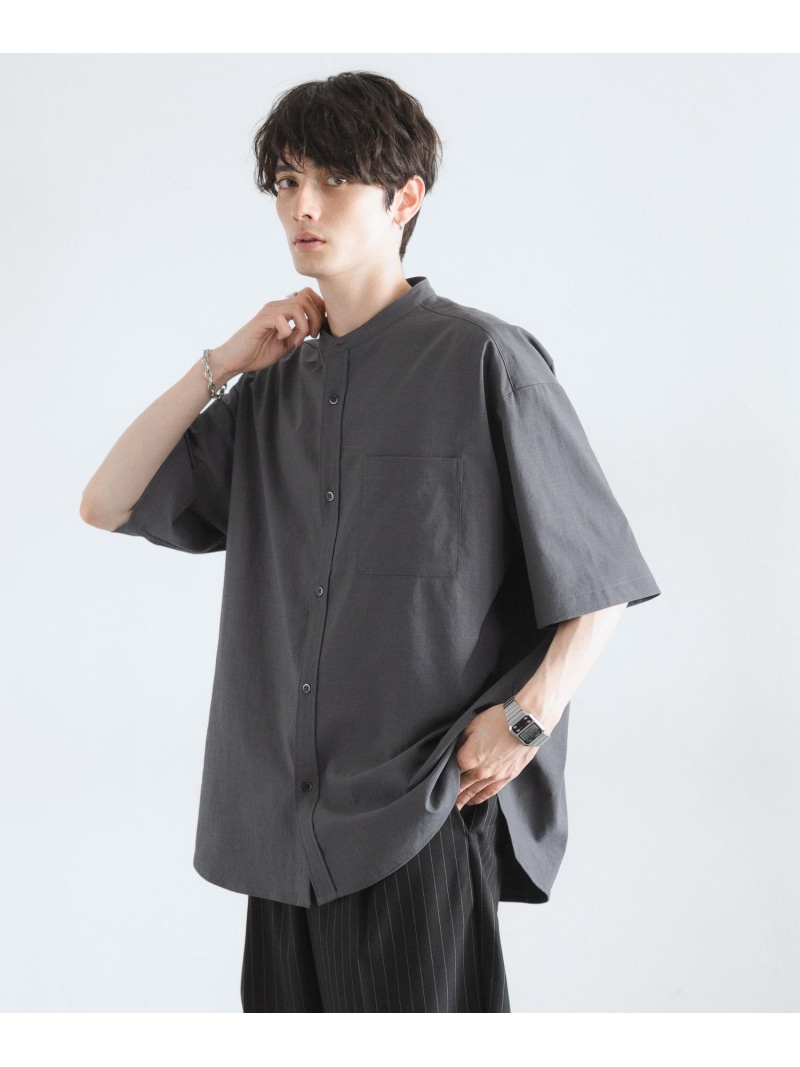 【楽天市場】【SALE／30%OFF】オーバーサイズ/バンドカラーシャツ RAGEBLUE レイジブルー トップス シャツ・ブラウス ネイビー グレー【RBA_E】[Rakuten ...