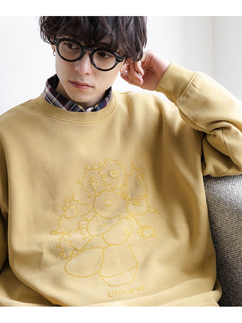 【楽天市場】【SALE／50%OFF】wakazoo】コラボ/刺繍イラストヘビーウェイトスウェット RAGEBLUE レイジブルー トップス スウェット・トレーナー イエロー ブラック ブルー ...