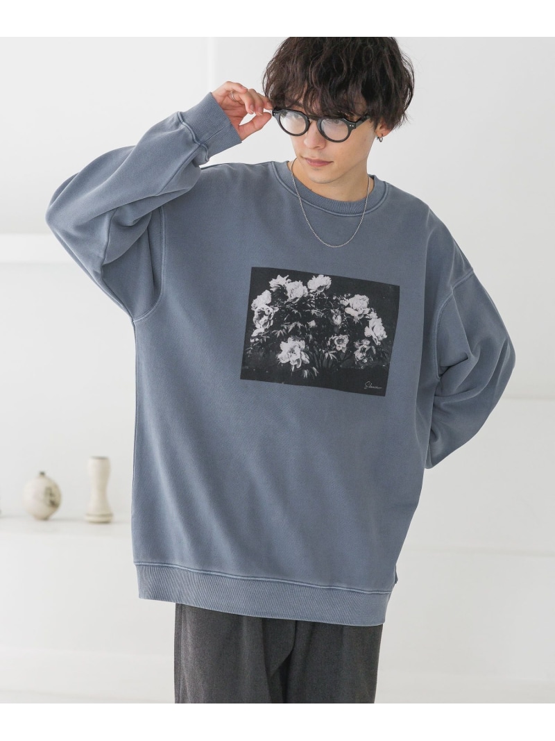 【楽天市場】フラワープリント/ピグメントクルーネックオーバーサイズスウェット RAGEBLUE レイジブルー トップス スウェット・トレーナー ブルー グレー ブラック【送料無料 ...