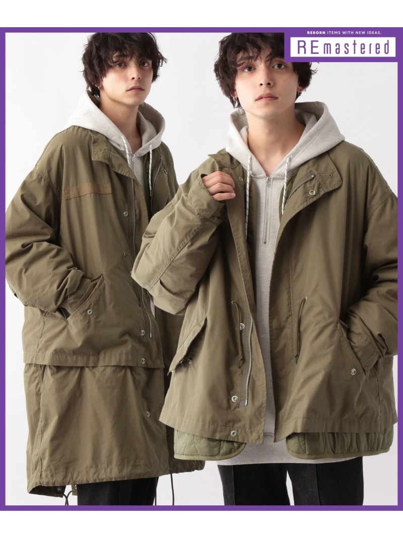 【楽天市場】【SALE／30%OFF】(M)RMSTレイヤードモッズCT RAGEBLUE レイジブルー ジャケット・アウター モッズコート ブラック グリーン ネイビー【RBA_E】【送料 ...