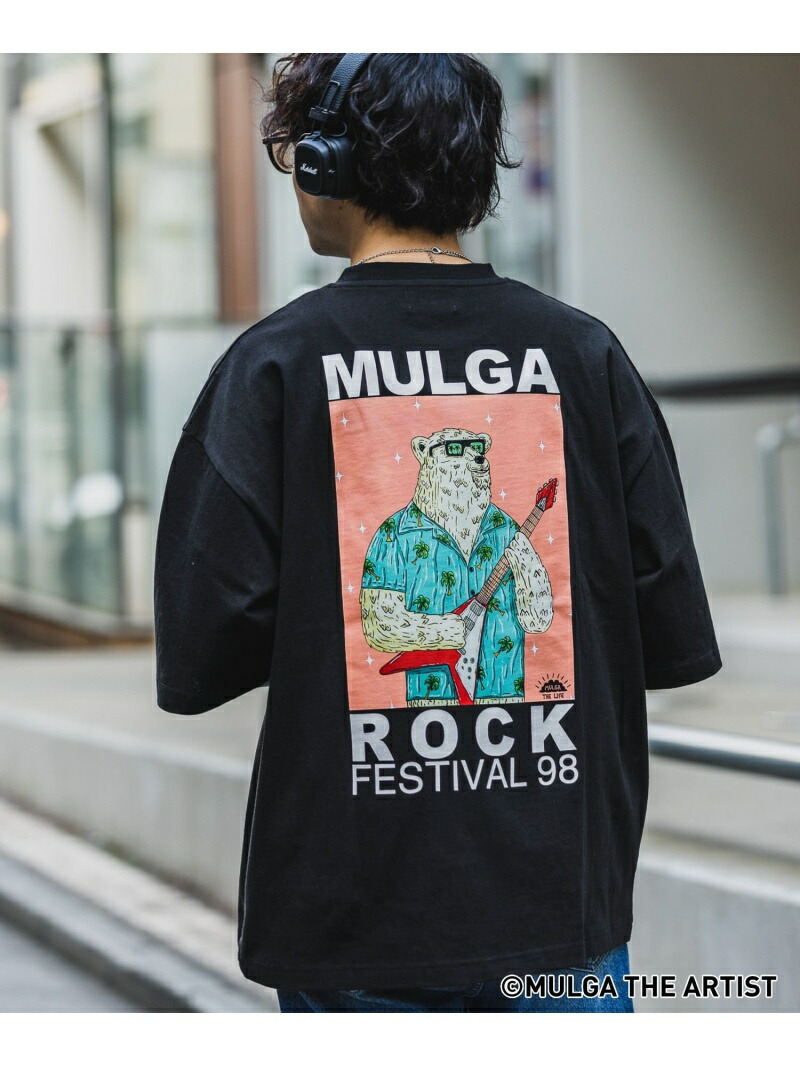 【楽天市場】【SALE／40%OFF】(M)MULGAフェスT RAGEBLUE レイジブルー トップス カットソー・Tシャツ ブラック ホワイト グリーン イエロー【RBA_E ...