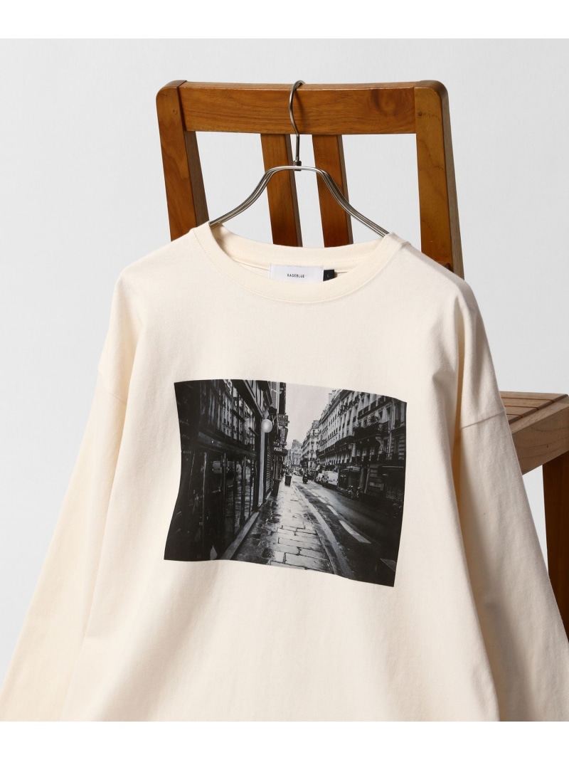 【楽天市場】【SALE／50%OFF】ヴィンテージライク/フォトプリントロンT RAGEBLUE レイジブルー トップス カットソー・Tシャツ ホワイト【RBA_E】[Rakuten ...