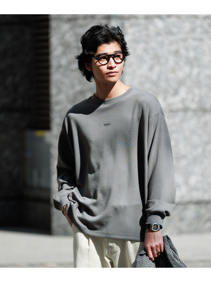 【楽天市場】【SALE／40%OFF】ワンポイント刺繍/オーバーサイズポンチロンT RAGEBLUE レイジブルー トップス カットソー・Tシャツ グレー ホワイト ブラック【RBA_E ...