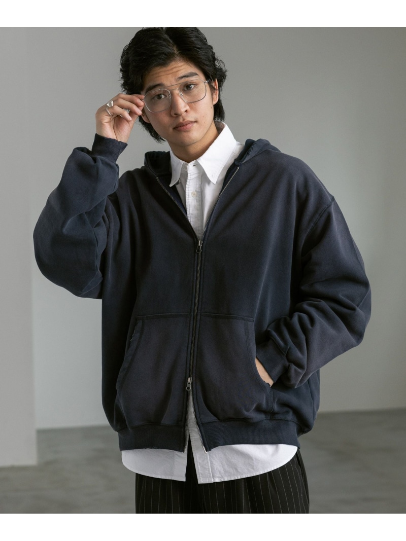【楽天市場】ヴィンテージライク/裏毛ダブルジップパーカー RAGEBLUE レイジブルー トップス スウェット・トレーナー グレー ネイビー【送料無料】[Rakuten Fashion ...