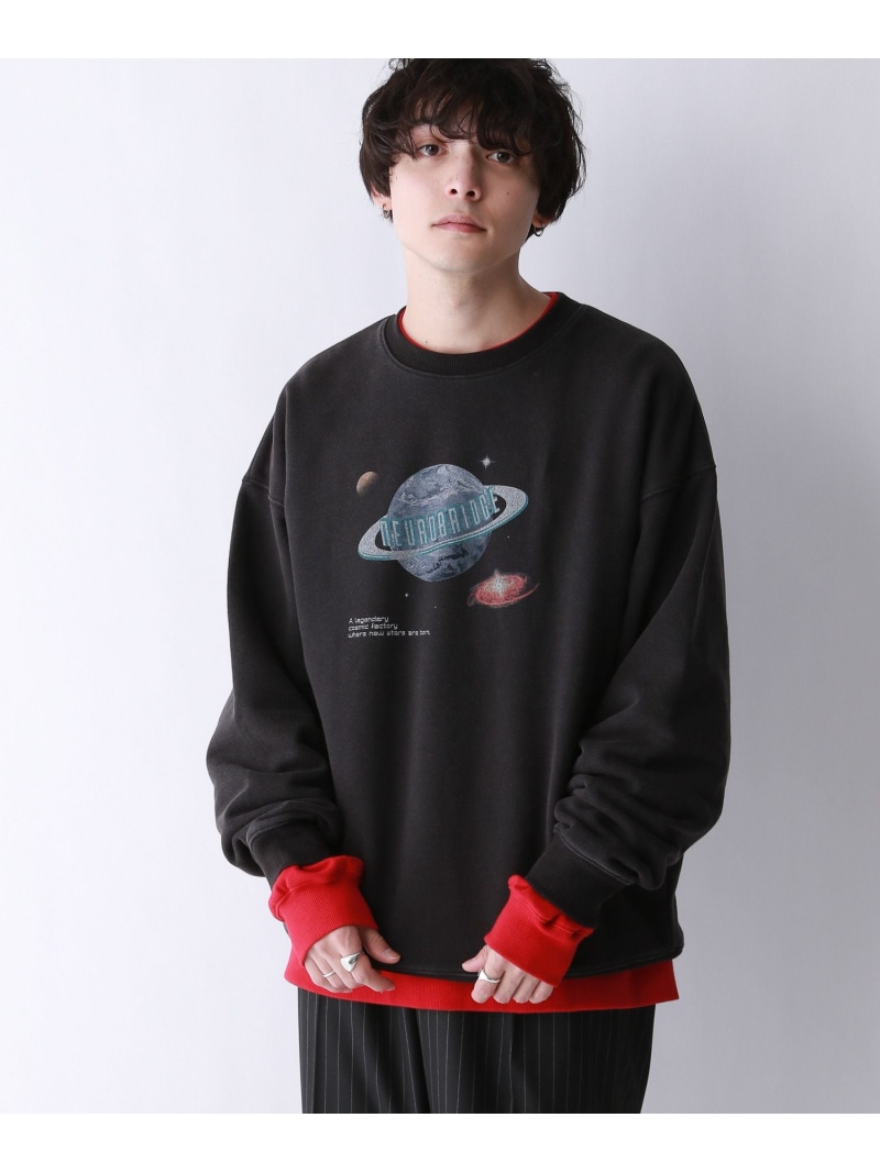 【楽天市場】【SALE／20%OFF】ヴィンテージライク/オーバーサイズバンドスウェット RAGEBLUE レイジブルー トップス スウェット・トレーナー ブラック【RBA_E】【送料無料 ...