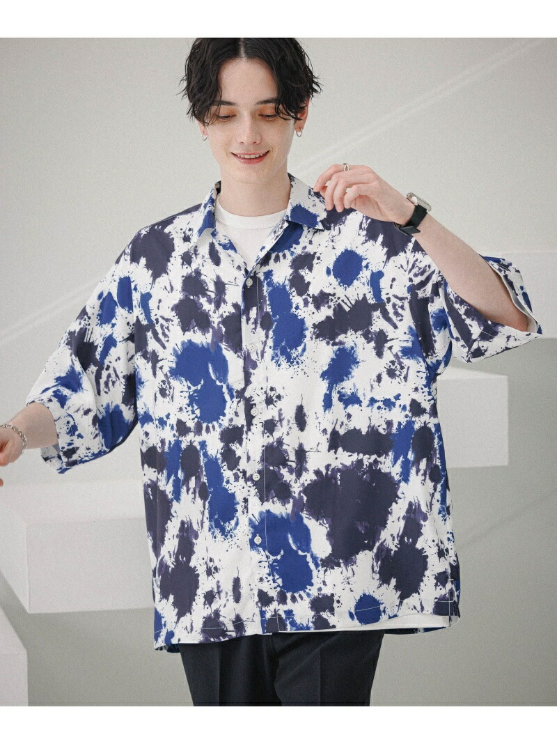 【楽天市場】【SALE／20%OFF】(M)PEプリントシャツSS RAGEBLUE レイジブルー トップス シャツ・ブラウス ホワイト ブラック ブラウン グレー グリーン ベージュ【RBA ...