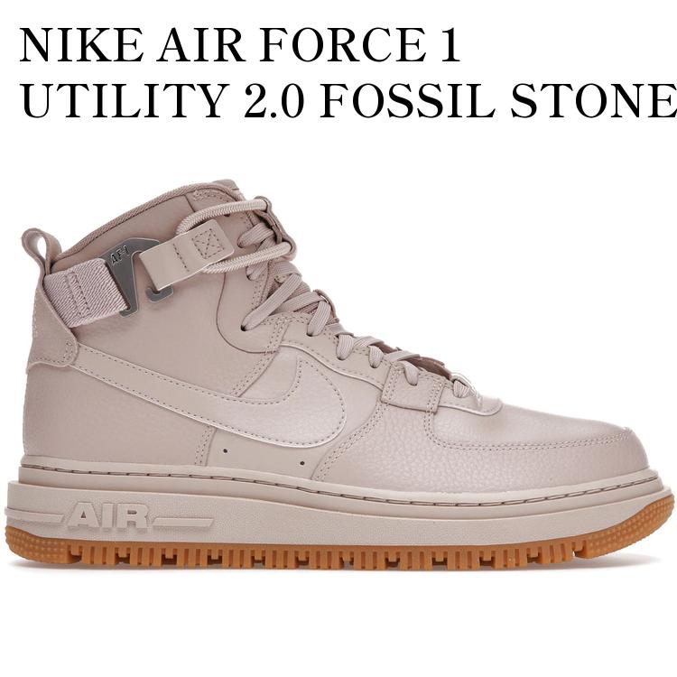 【楽天市場】【海外限定 お取り寄せ商品】NIKE AIR FORCE 1 UTILITY 2.0 FOSSIL STONE (WOMEN'S ...