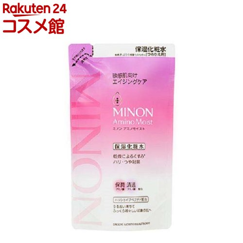【楽天市場】ミノン アミノモイスト エイジングケアローション つめかえ用(130mL)【MINON(ミノン)】：楽天24 コスメ館