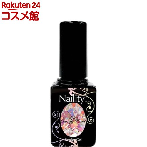 【楽天市場】ネイリティー ステップレスジェル ミックスキャンディハート 182(7g)【Naility！(ネイリティー)】：楽天24 コスメ館