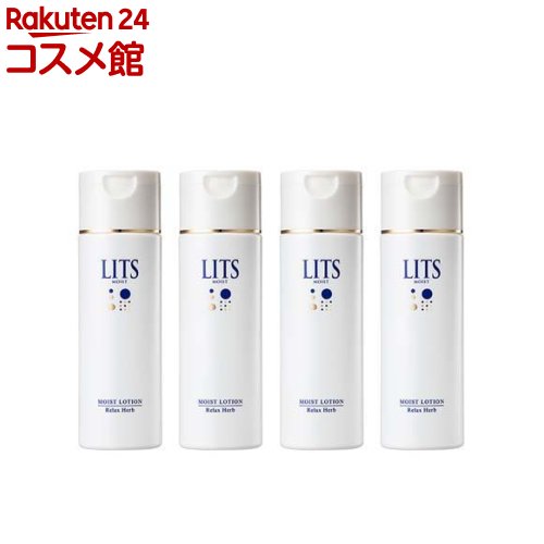 【楽天市場】リッツ モイスト ローション リラックスハーブの香り(190ml*4本セット)【LITS(リッツ)】：楽天24 コスメ館