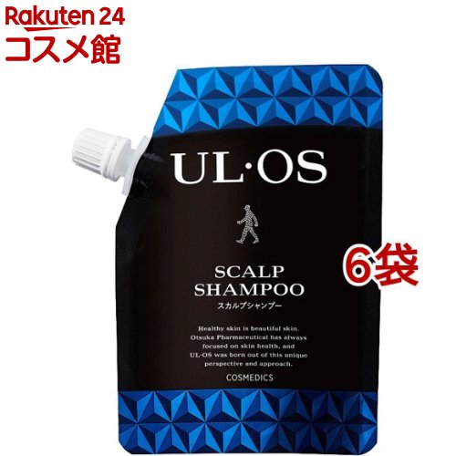 【楽天市場】ウルオス(UL・OS／ウル・オス) 薬用スカルプシャンプー(100ml*6袋セット)【ウルオス(UL・OS)】[ノンシリコン ...