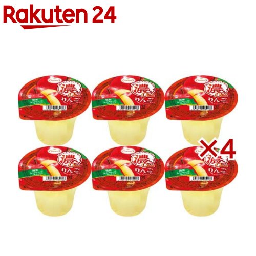 【楽天市場】たらみ 濃い0kcal りんごゼリー(6個入×4セット(1個195g))【濃い0kcal】：楽天24