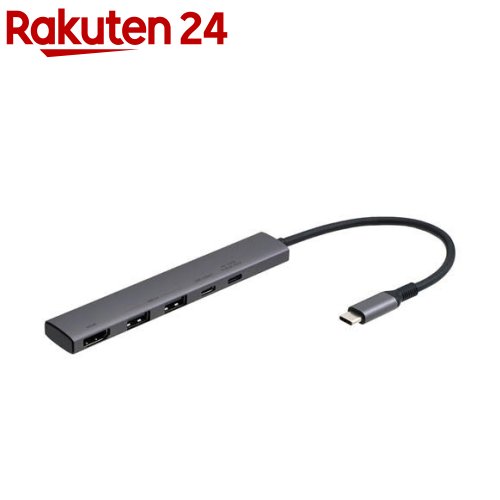 【楽天市場】Digio2 USB Type-C スリム 5in1ドッキングステーション PD対応 UD-C10GY(1個)：楽天24