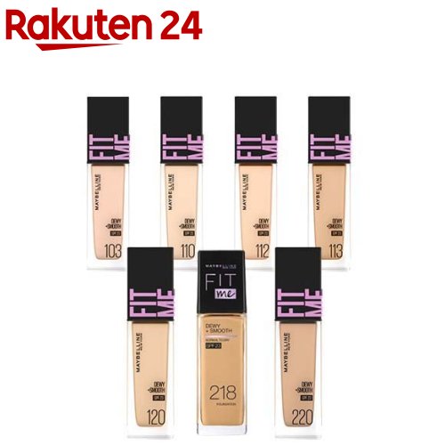 【楽天市場】【1種類を選べる】メイベリン フィットミー リキッド ファンデーション D ツヤ SPF23(30ml)【メイベリン】：楽天24