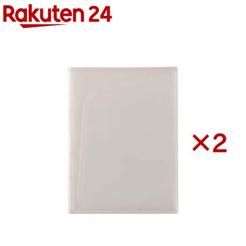 【楽天市場】ファイルモ ポイファイル A4 クリア CBCH8-C(2セット)：楽天24