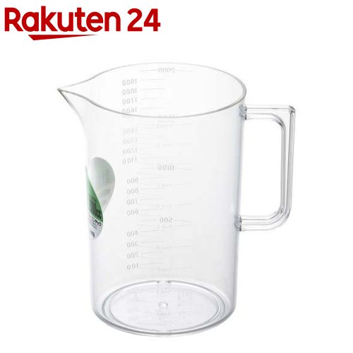 【楽天市場】エンテック アクリル 計量カップ 2000cc 袋入 623A(1個)【エンテック】：楽天24