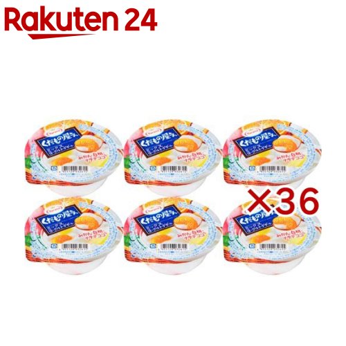 【楽天市場】たらみ ゼリー くだもの屋さん ミックスヨーグルトデザート(6個×6セット(1個160g))【くだもの屋さん】[フルーツゼリー ...