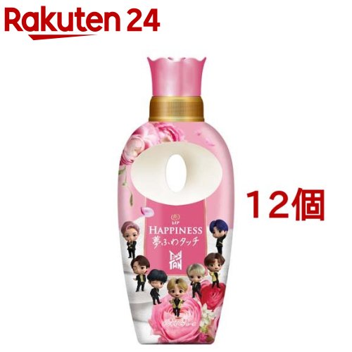 【楽天市場】レノアハピネス 夢ふわタッチ 柔軟剤 アンティークローズ TinyTAN 本体(480ml*12個セット)【レノアハピネス】：楽天24