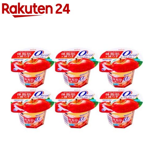 【楽天市場】Tarami すこやかりんご 0kcal 機能性表示食品(225g*6個入)【たらみ】[たらみ ゼリー 機能性表示食品 ゼロキロカロリー]：楽天24