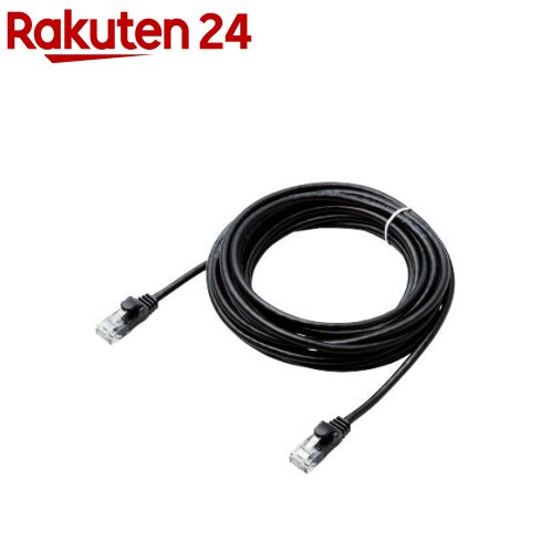 【楽天市場】エレコム やわらかLANケーブル CAT6 5m ブラック LD-GPY／BK5(1本)【エレコム(ELECOM)】：楽天24
