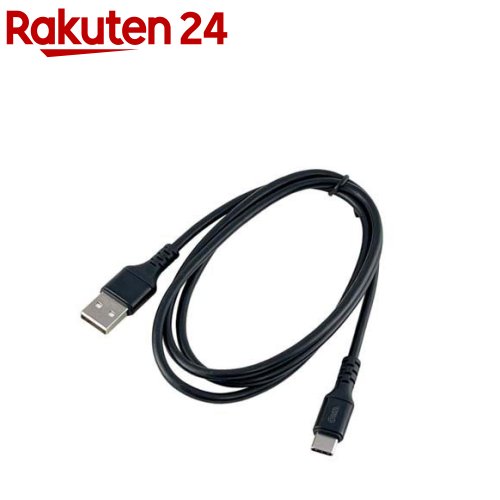 【楽天市場】AudioComm_Type-Cケーブル USB-A to USB-C 1m ブラック(1本)【OHM】：楽天24