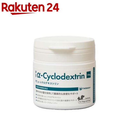 【楽天市場】PE α-シクロデキストリン(100g)：楽天24
