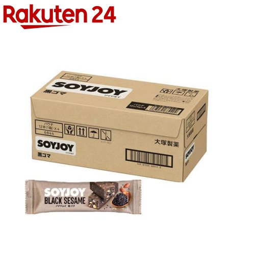 【楽天市場】SOYJOY 黒ゴマ(30g×48本入)【SOYJOY(ソイジョイ)】：楽天24