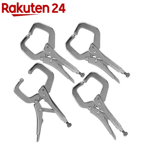 【楽天市場】E-Value(イーバリュー) C型ロッキングプライヤー ERC-150(4個セット)【E-Value】：楽天24