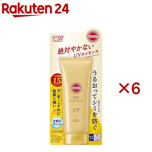 【楽天市場】サンカットR パーフェクトUV エッセンス(120g×6セット)【サンカット】：楽天24