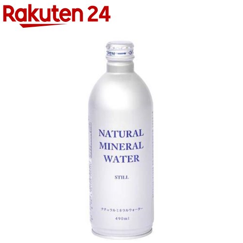 【楽天市場】ナチュラルミネラルウォーターボトル(490ml*24本入)：楽天24