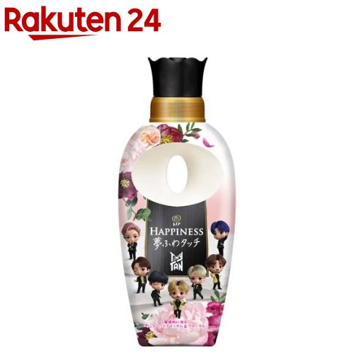 【楽天市場】【企画品】レノアハピネス 夢ふわタッチ 柔軟剤 ヴェルベット TinyTAN 本体(480ml)【レノアハピネス】：楽天24