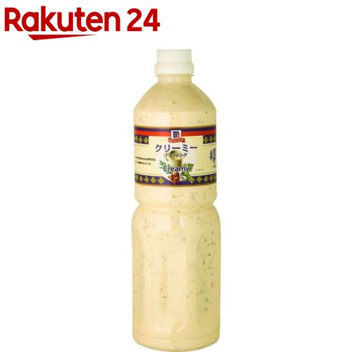 【楽天市場】ユウキ食品 MCクリーミードレッシング(950ml)：楽天24