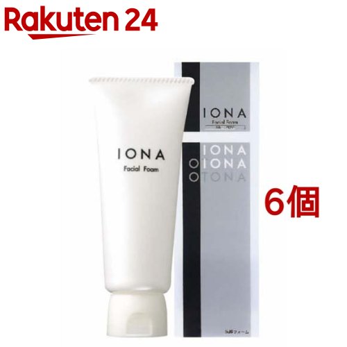 【楽天市場】イオナ フェイシャルフォーム(100g*6個セット)【イオナ】[もっちり泡 くすみを落としてなめらか素肌]：楽天24