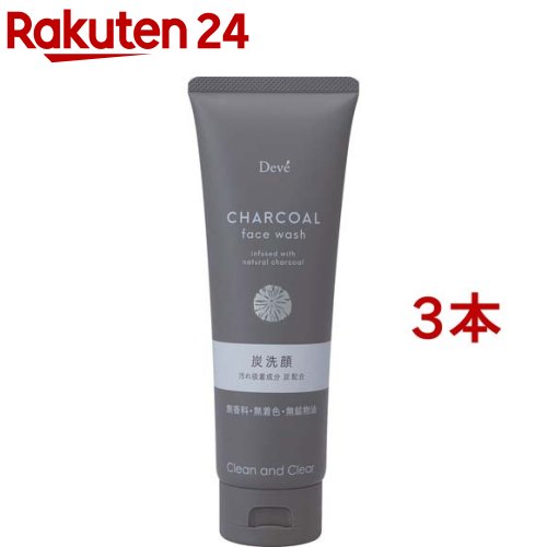 【楽天市場】デイブ 炭洗顔フォーム(170g*3本セット)【ディブ】：楽天24