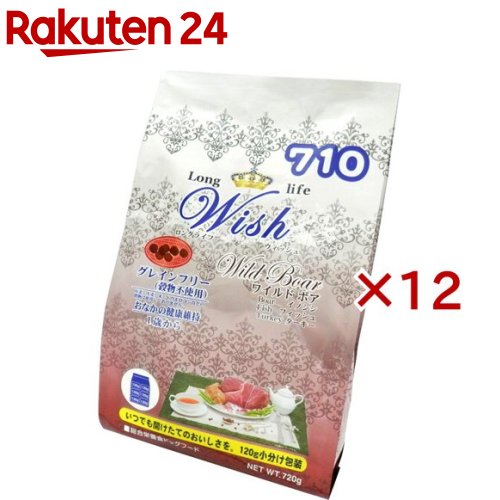 【楽天市場】ウィッシュ ワイルドボア(720g×12セット)【ウィッシュ(Wish)】：楽天24