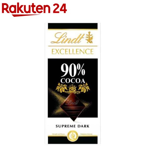 【楽天市場】リンツ エクセレンス・90％カカオ(100g)【Lindt(リンツ)】：楽天24