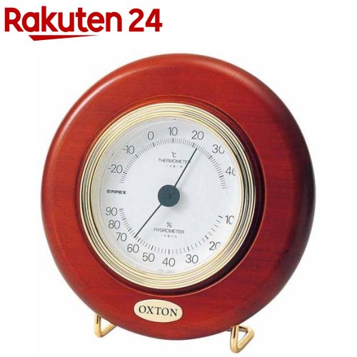 【楽天市場】オックストン・カプリ温度・湿度計 TM-6168(1個)【EMPEX(エンペックス)】：楽天24