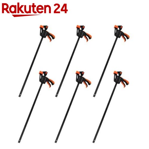 【楽天市場】E-Value 樹脂製クイックバークランプ 約600mm ERC-600M(6セット)【E-Value】：楽天24