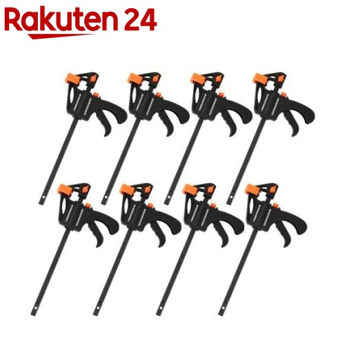 【楽天市場】E-Value 樹脂製クイックバークランプ 約150mm ERC-150S(8セット)【E-Value】：楽天24