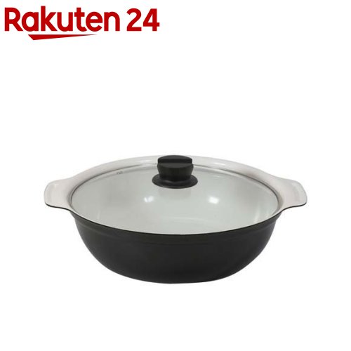 【楽天市場】ビストロ・カローレ セラミックIH卓上鍋 28cm ガラス蓋付 NQ-0055(1個)：楽天24