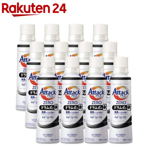 【楽天市場】アタックZERO ドラム式専用 大サイズ 本体 梱販売用(580g×12個入)【アタックZERO】：楽天24