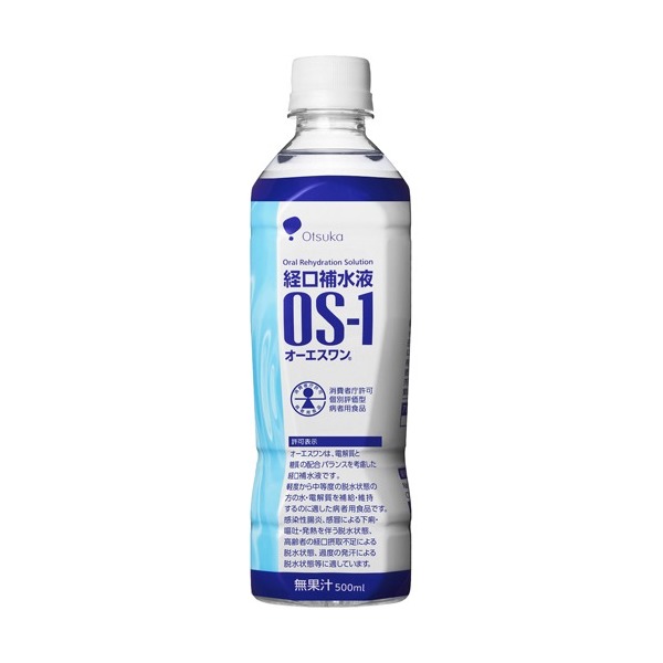 【楽天市場】オーエスワン OS-1 500ml*24本入 【オーエスワン(OS-1)】 経口補水液：楽天即配マート