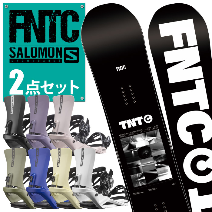 【楽天市場】FNTC TNT C エフエヌティーシー ティーエヌティーシー BLACK スノーボード 2点セット 23-24 2023-2024年 ポップキャンバー グラトリ：Rampjack ...