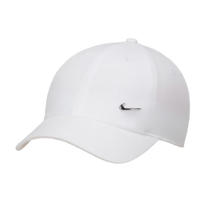 【楽天市場】NIKE ナイキ Dri-FIT クラブ アンストラクチャード メタル スウッシュ キャップ 帽子 ホワイト FB5372-100 ...